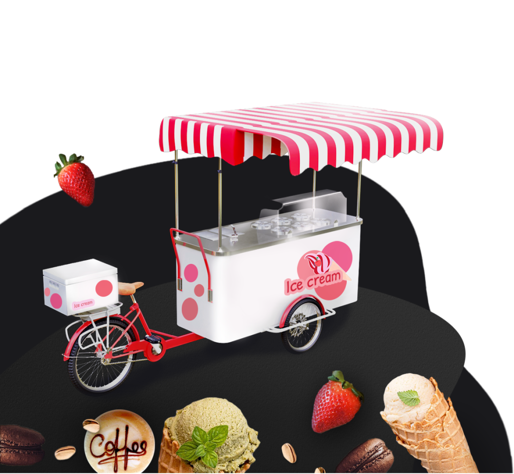 Food bikes - Food bikes for mobile gastronomy